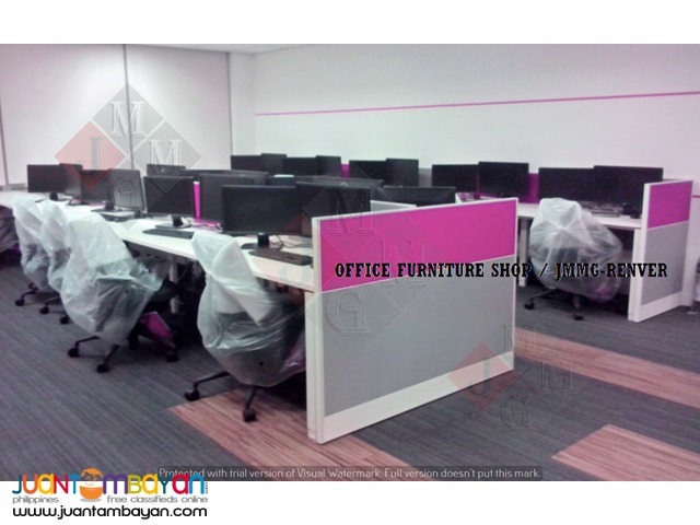 Modular Office Staff Table -Office Partition - Furniture