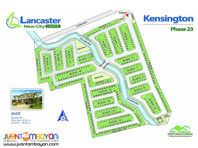 Lancaster New City 3 Bedrooms 2 Story Townhouse