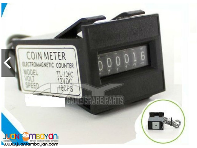 Six Digit Coin Meter Coin Counter for Pisonet