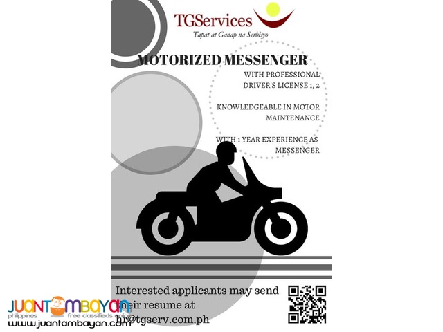 Motorized Messenger