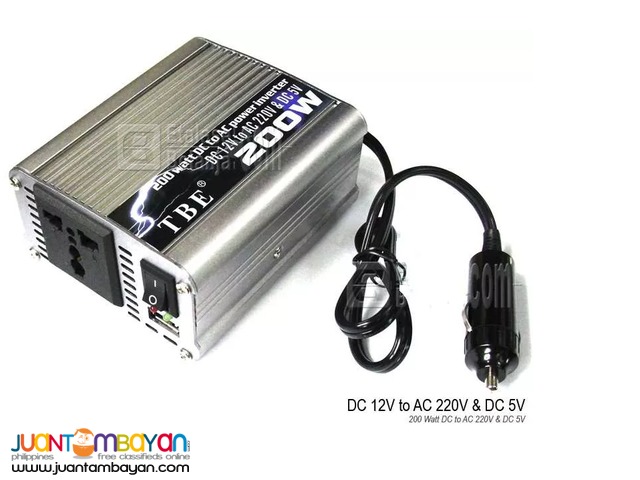 TBE 200W 12V Modified Sine Wave Inverter