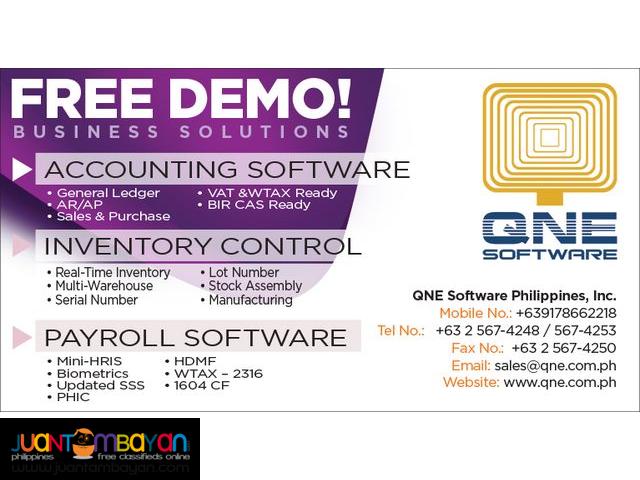 QNE Accounting Software-Let Your Business Expand