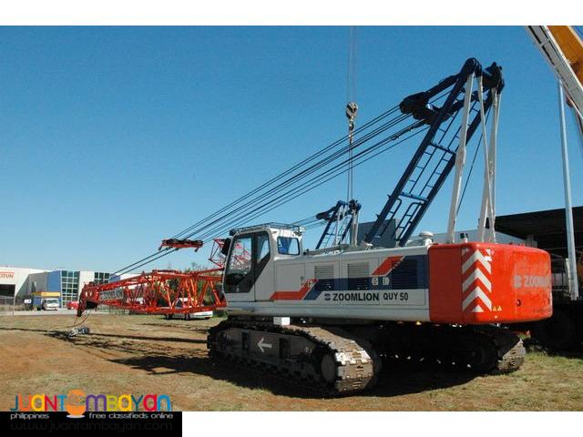 ZOOM LION CRAWLER CRANE ZCC550