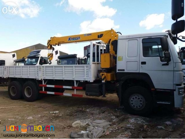 HOWO-A7 Boom Truck Crane 371 horse power