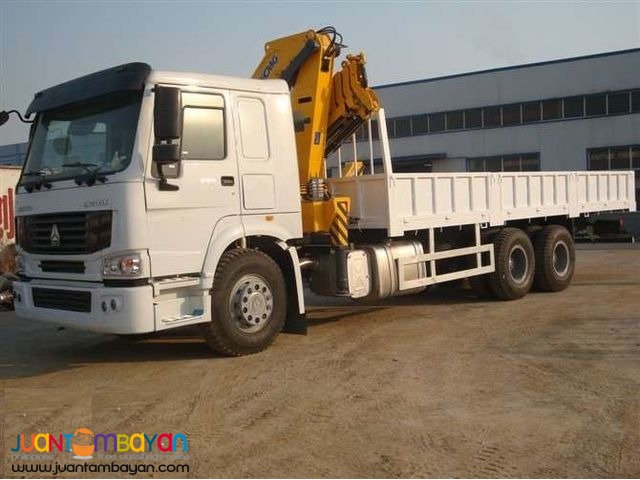HOWO-A7 Boom Truck Crane 371 horse power