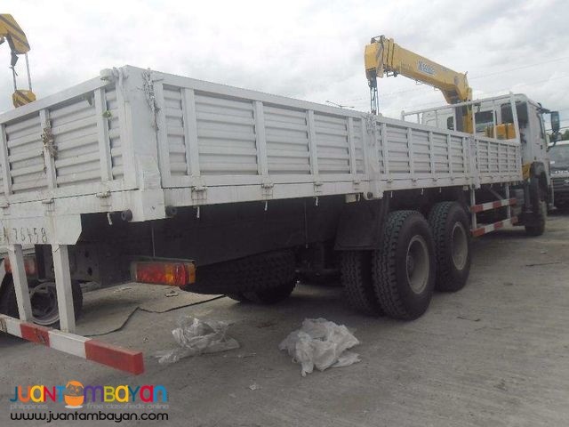 HOWO-A7 Boom Truck Crane 371 horse power