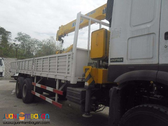 HOWO-A7 Boom Truck Crane 371 horse power