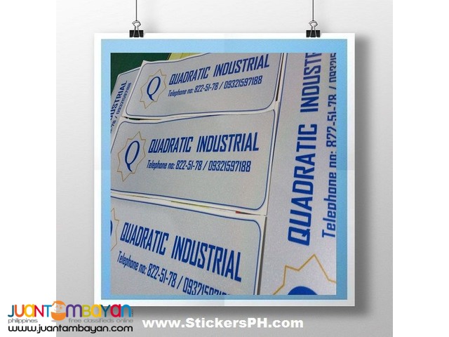 Reflectorized Sticker Printing Services Philippines
