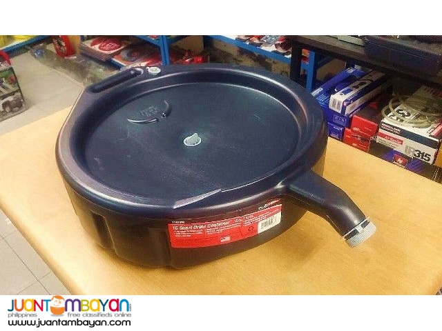 Flotool 11838MI 15 Quart Oil Drain Pan Container