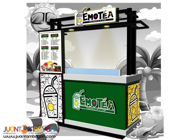 Food Cart Franchise Emotea your feelings in a cup