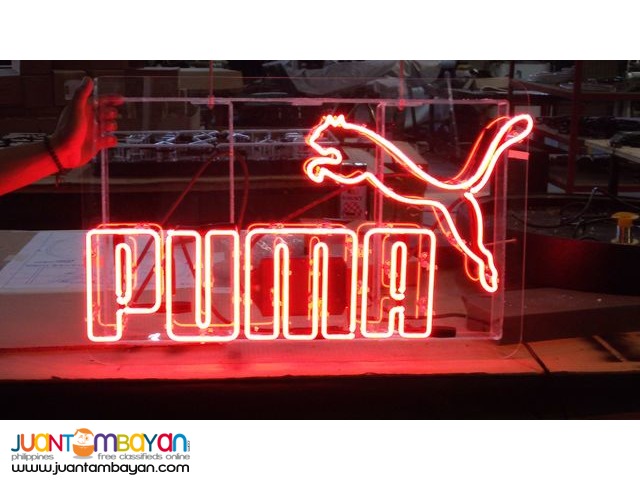 neon, 3D build up letters, signage maker, sticker printing