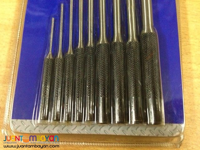 Grip 61135 9-piece Roll Pin Punch Set
