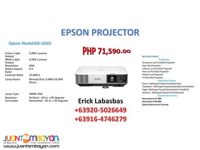 Epson LCD Projector