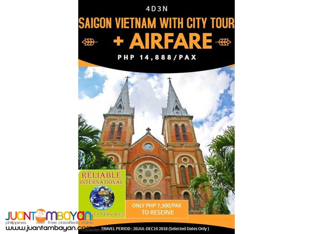 Saigon tour package