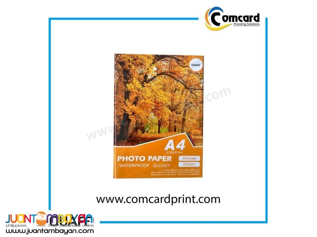 QUAFF PHOTO PAPER A4 GLOSS TREE TYPE