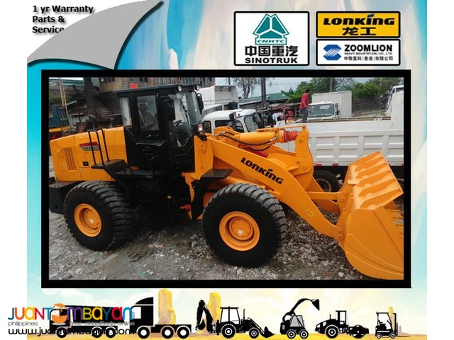 LONKING CDM 860 Wheel Loader (Weichai Engine)
