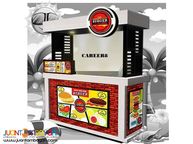 Food Cart sisig siomai wings shake tea burger fries Franchise