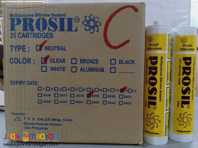 PROSIL MULTIPURPOSE SILICONE SEALANT-300ML