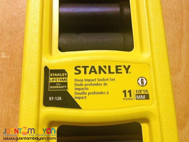Stanley 97-126 11 Piece Metric Deep Impact Socket Set