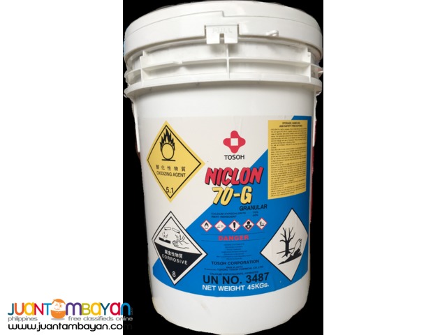 Chlorine Hichlon Niclon Sinopec Superchlor