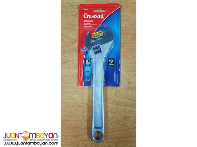 Crescent AC110V 10-inch and AC16V 6-inch Adjustable Wrench Combo