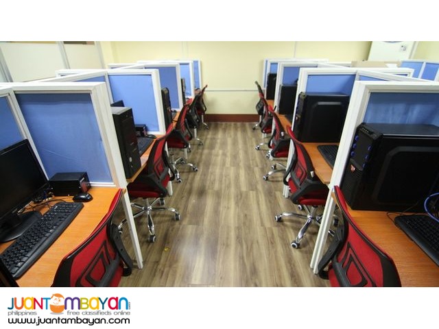 BPO Office for rent and Seat Lease with 100 mbps Fibr Internet!