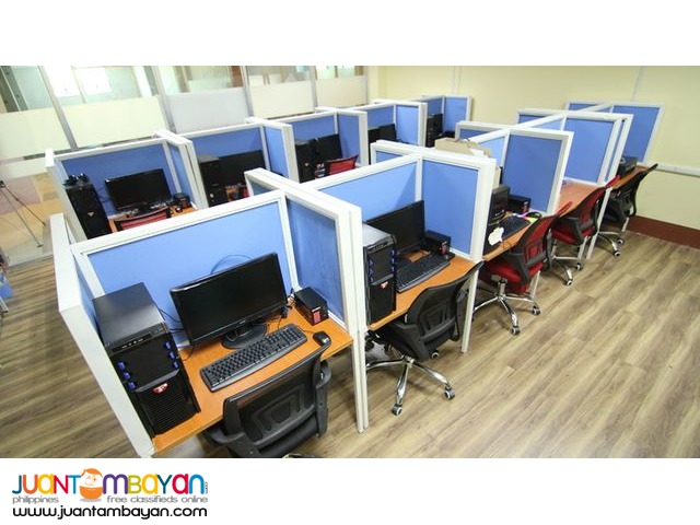 BPO Office for rent and Seat Lease with 100 mbps Fibr Internet!