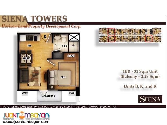 Marikina Condo For Sale SIENA TOWER