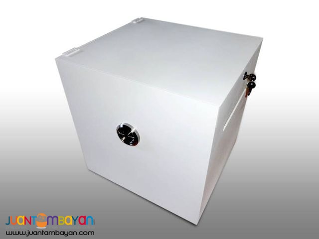 White Acrylic Dropbox