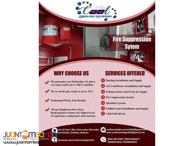 Fire Suppression and Fire protection System