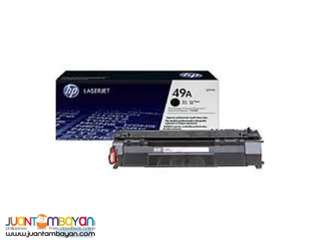 free delivery HP 49A Black Original LaserJet Toner Cartridge