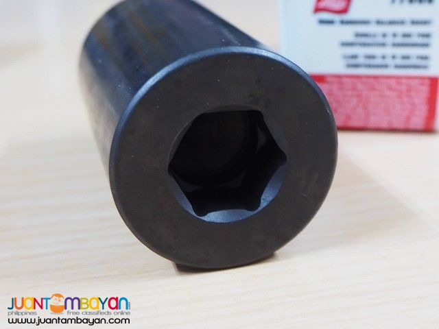 Lisle 77080 19mm Harmonic Balancer Socket for Honda