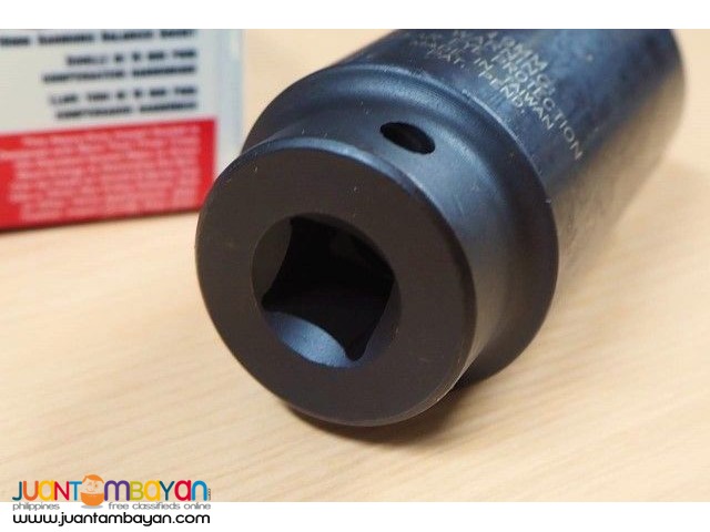 Lisle 77080 19mm Harmonic Balancer Socket for Honda