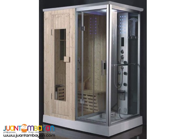 Steam bath and Outdoor Jacuzzi