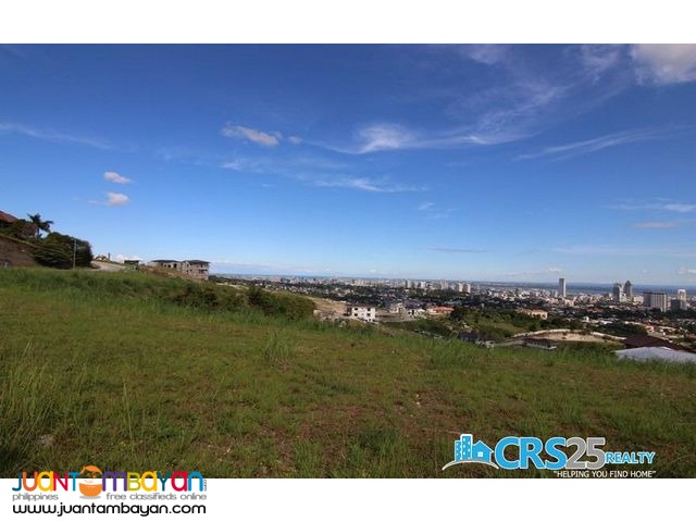 OVERLOOKING RESIDENTIAL LOT FOR SALE IN GUADALUPE CEBU CITY