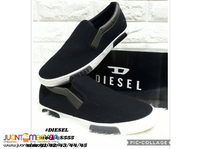 DIESEL MENS SLIP ON SHOES - DIESEL SHOES