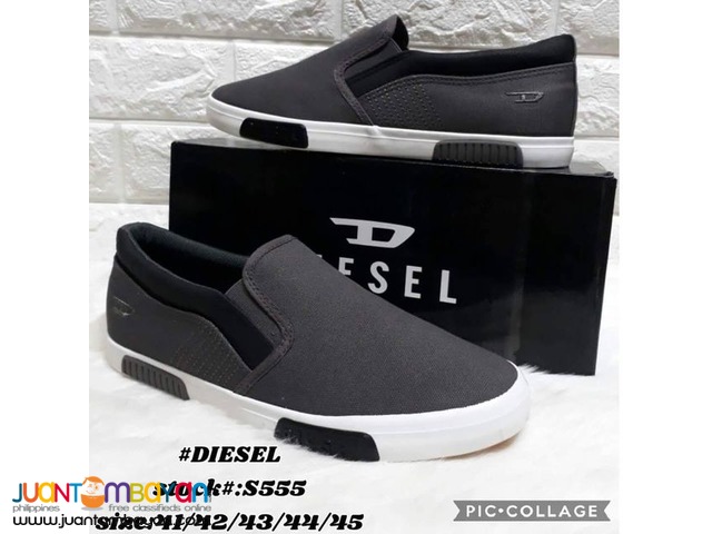 DIESEL MENS SLIP ON SHOES - DIESEL SHOES
