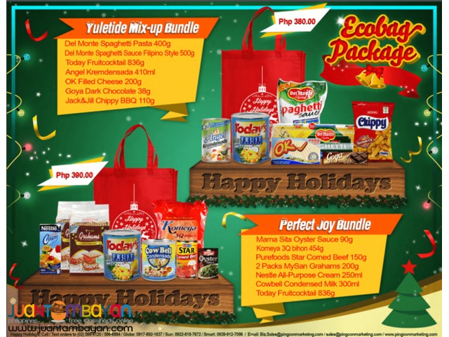 PROMO!! Christmas Basket Catalogue Package