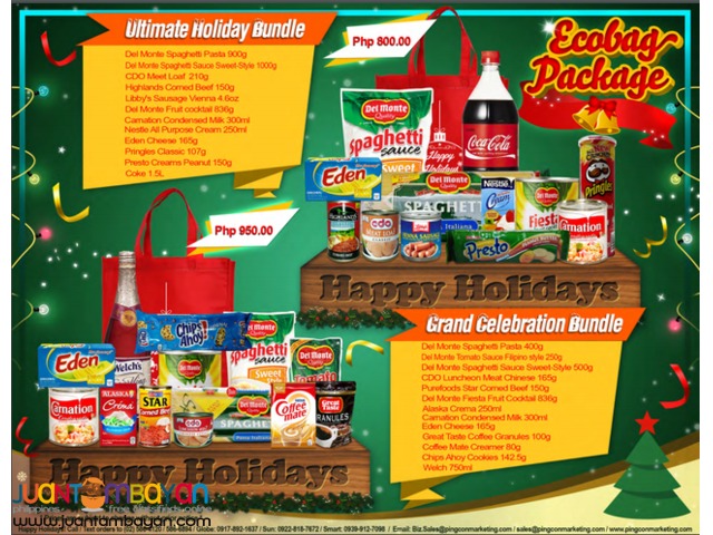 PROMO!! Christmas Basket Catalogue Package