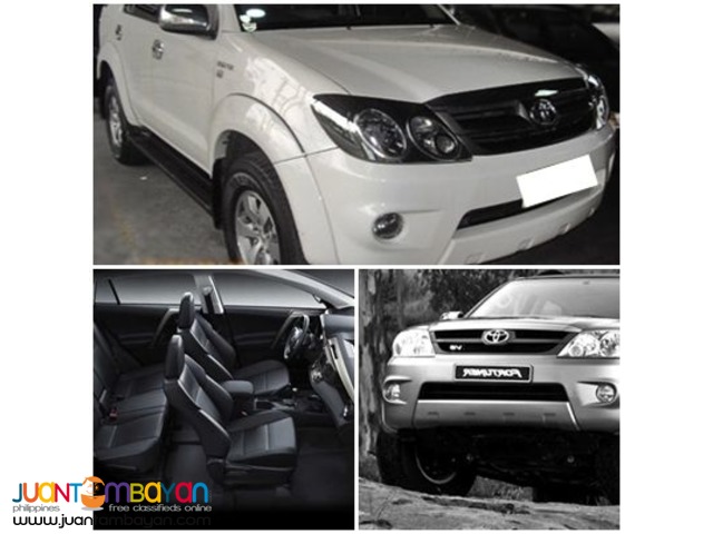 Fortuner SUV For Rent