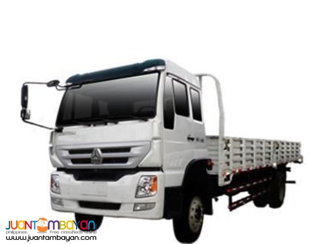6 Wheeler Sinotruk Homan Cargo Dropside 4 Ton Capacity Truck