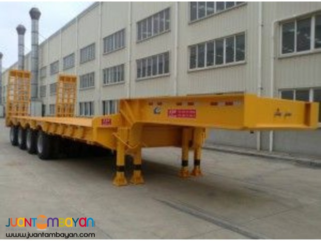 Tri-Axle Lowbed Semi-Trailer