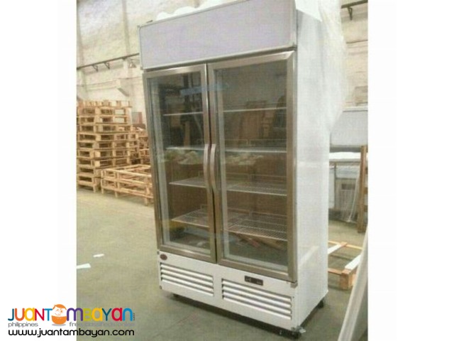 2 Door Upright Display Freezer
