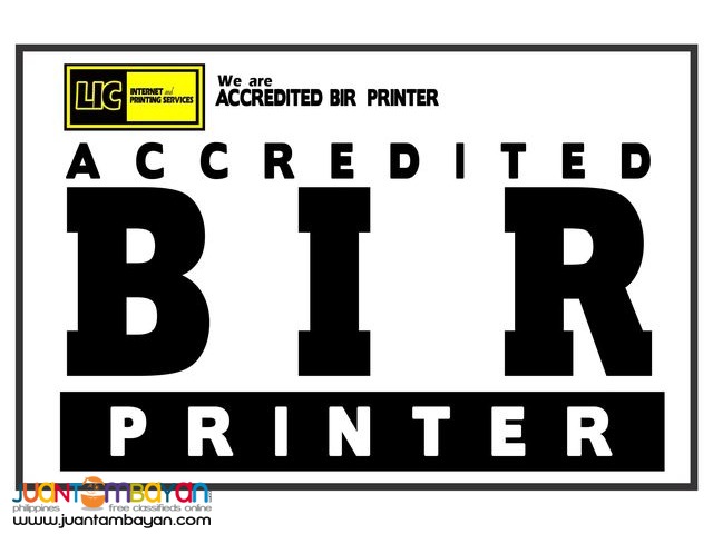BIR Accredited Printer and Printing Services