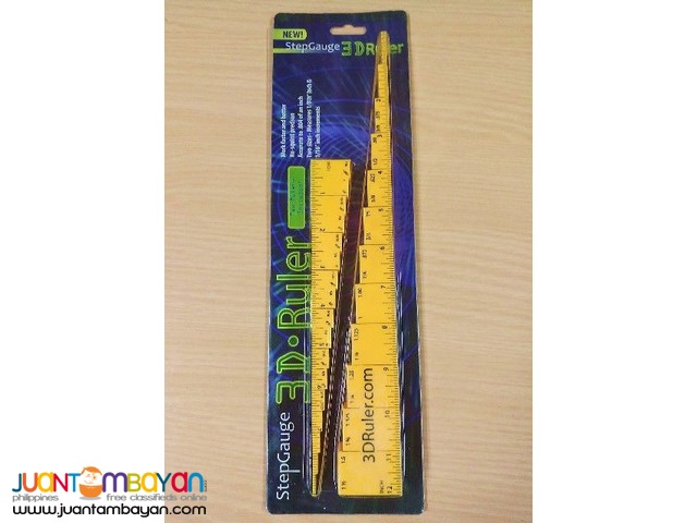 3D Ruler Step Gauge