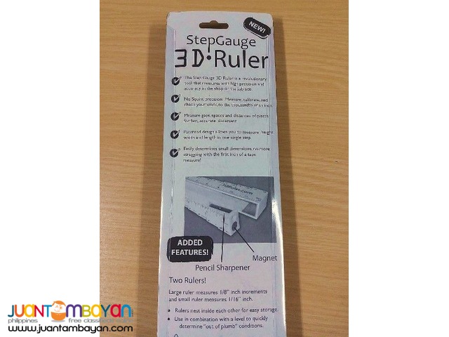 3D Ruler Step Gauge