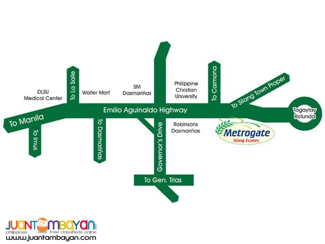 3br House and lot near FEU Cavite - Metrogate Silang Estates