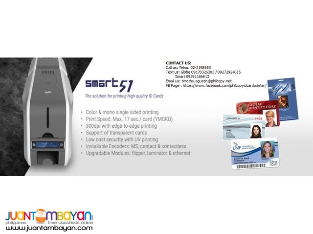 Card printer machine pvc id Rfid proximity magnetic stripe card