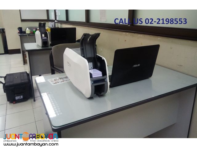 Card printer machine pvc id Rfid proximity magnetic stripe card