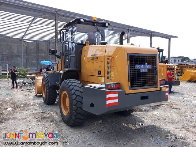 CDM833 Payloader 1.7cubic Wheel Loader Lonking